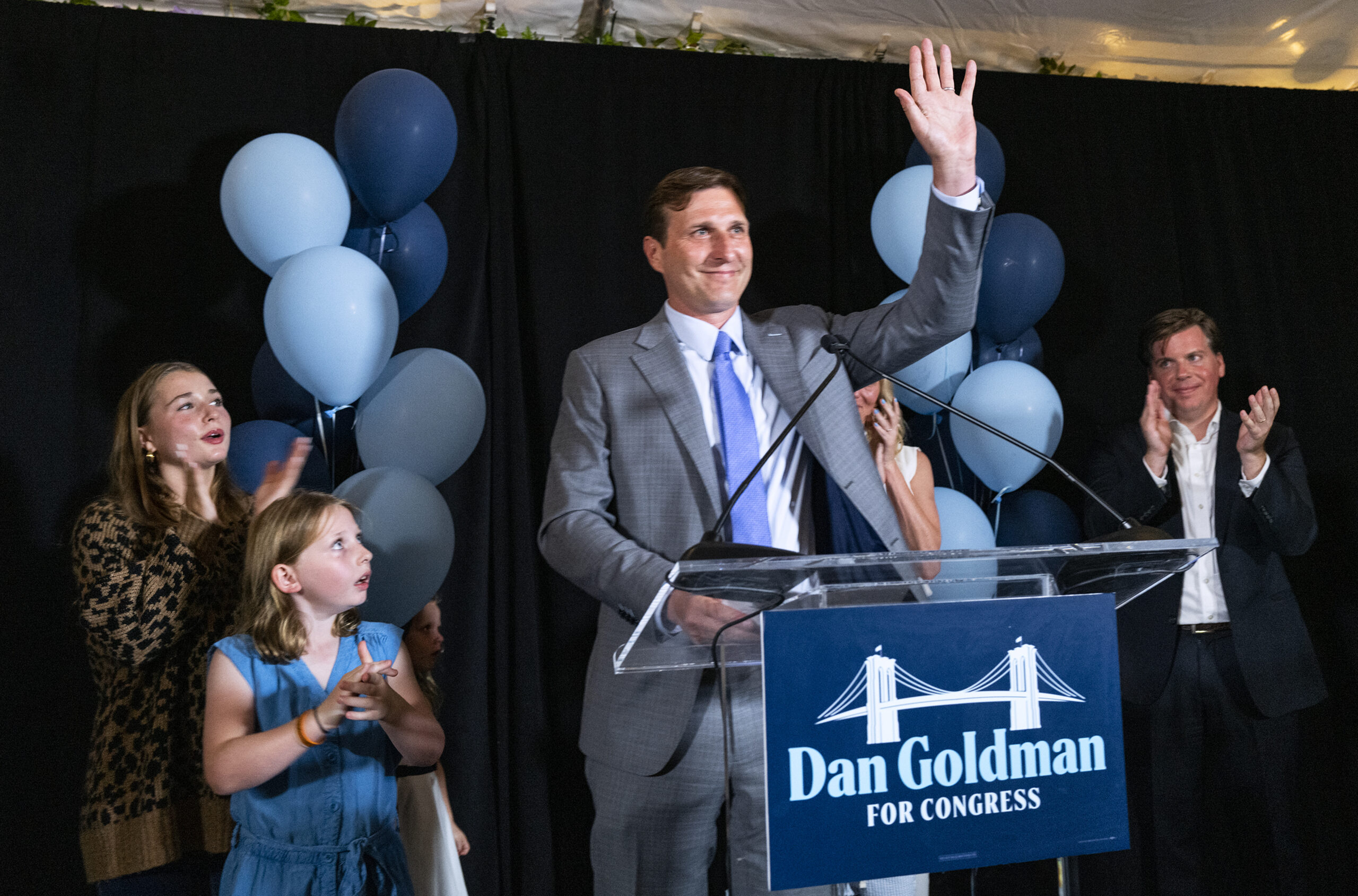 Dan Goldman Celebrates Narrow Victory In Heated NY 10 Primary Dan Goldman Celebrates Narrow Victory In Heated NY 10 Primary