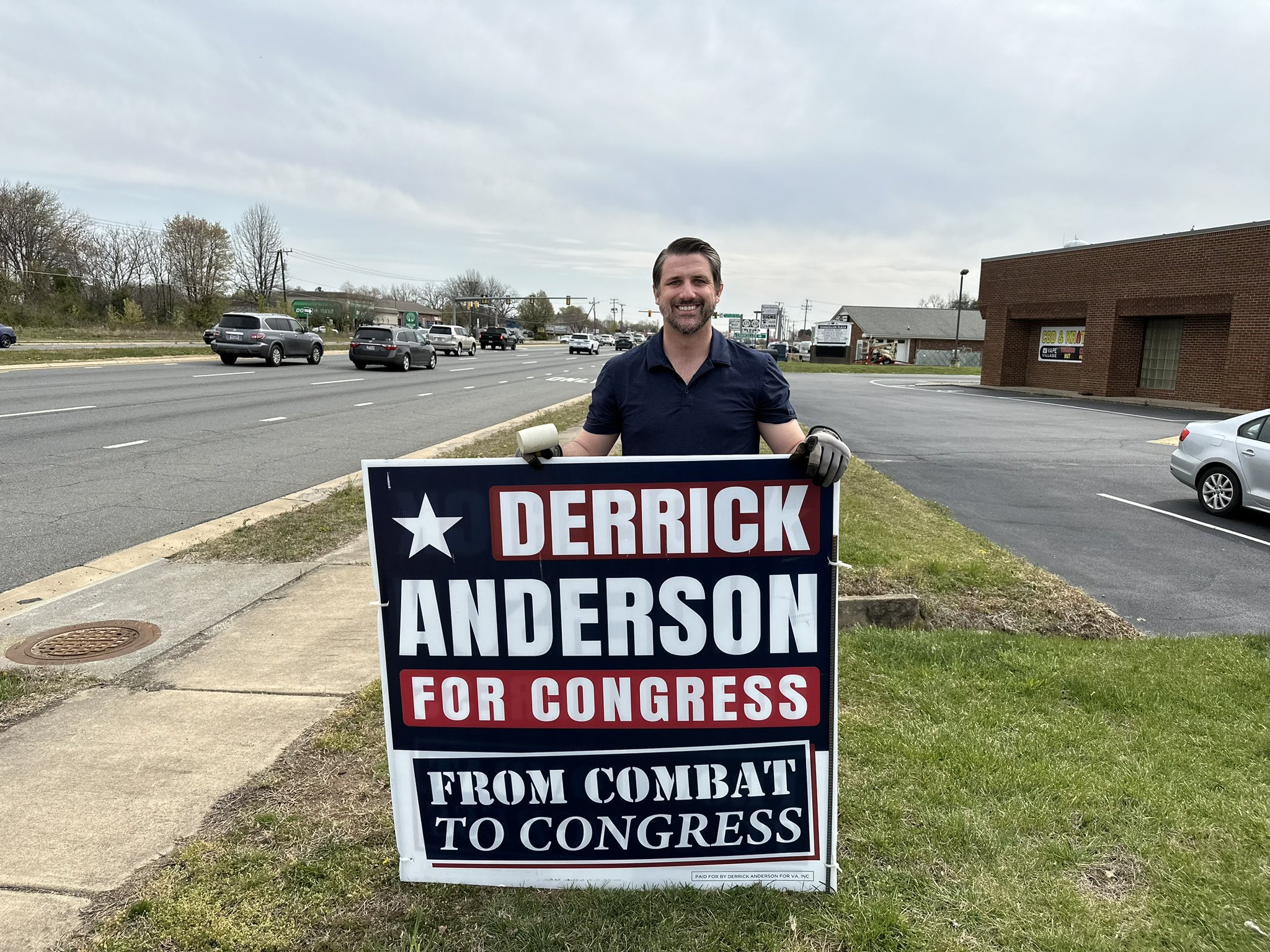 Virginia congressional candidate Derrick Anderson says his military ...