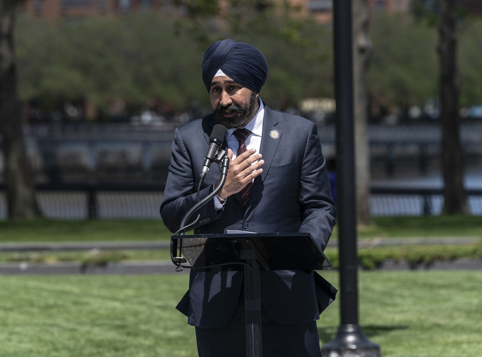 Group touts Hoboken mayor Ravi Bhalla as supporter of anti-Israel protests